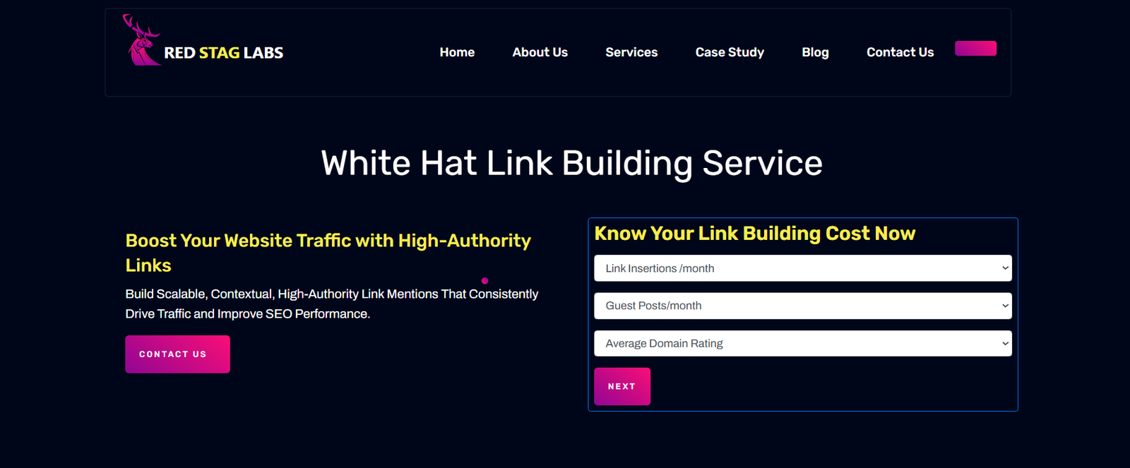 Top 14 SaaS Link Building Agencies in 2026 - Red Stag Labs